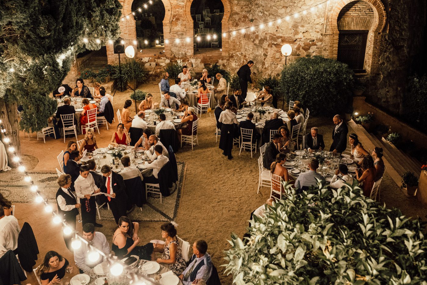 BODA en el CASTILLO de SANTA CATALINA | Fotógrafos en Málaga.